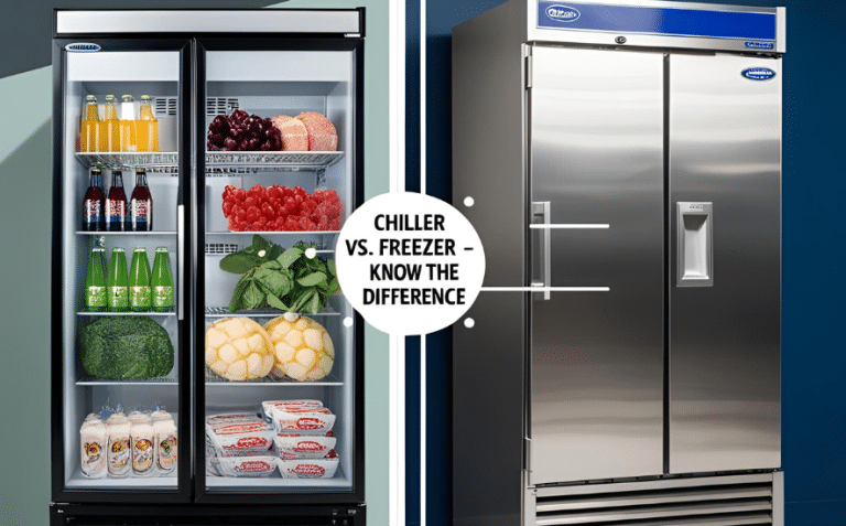 Chiller Vs. Freezer For Business: Differences, Pros And Cons - KQF